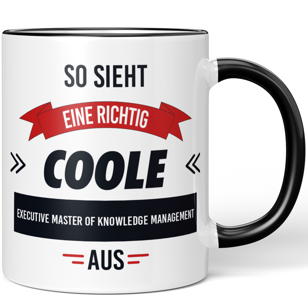 So sieht eine richtig coole Executive Master of Knowledge Management ...