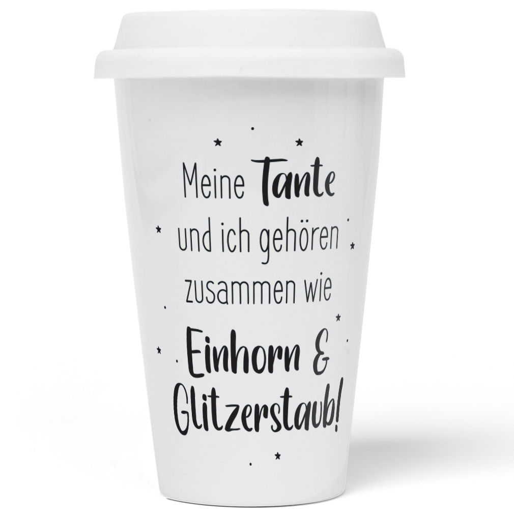 Meine Tante und ich gehören zusammen wie Einhorn & Glitzerstaub ...