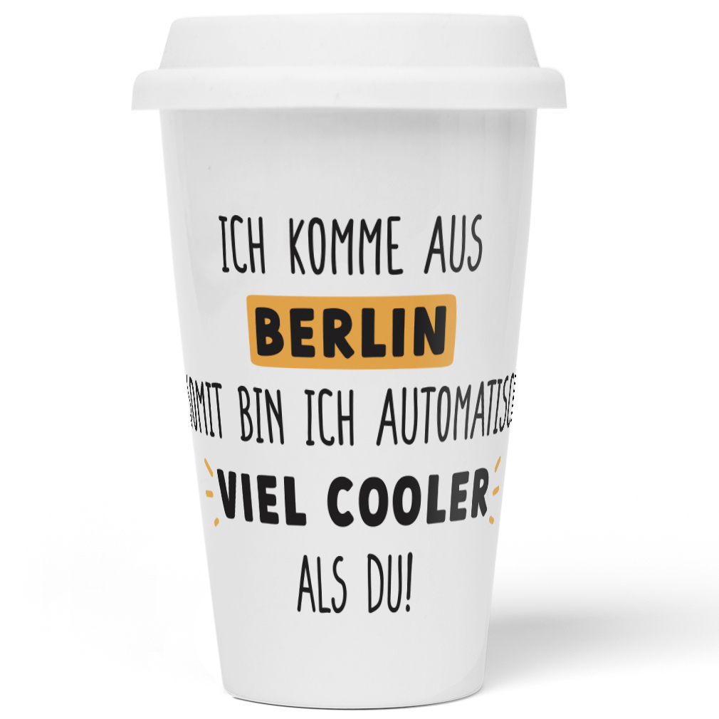 Ich komme aus Berlin, somit bin ich automatisch viel cooler als du ...