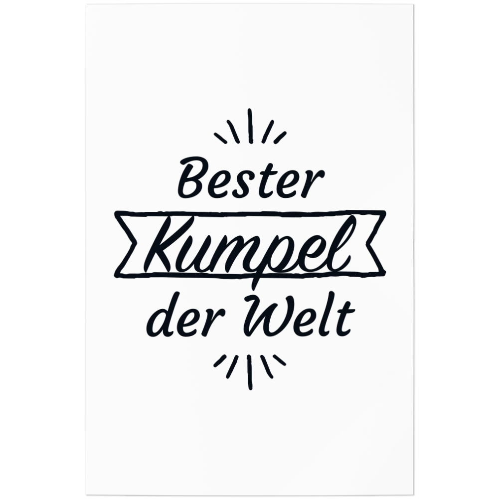 Bester Kumpel der Welt 11001002535 | eBay.de