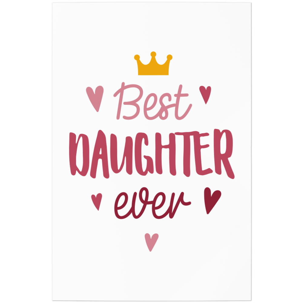 Best DAUGHTER ever 11001003347 | eBay.de