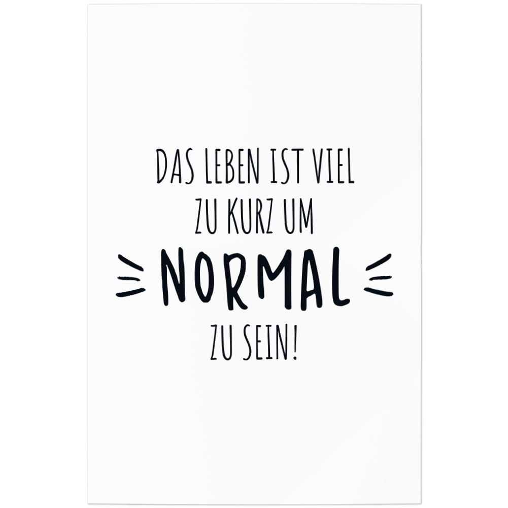 Das Leben Ist Viel Zu Kurz 1