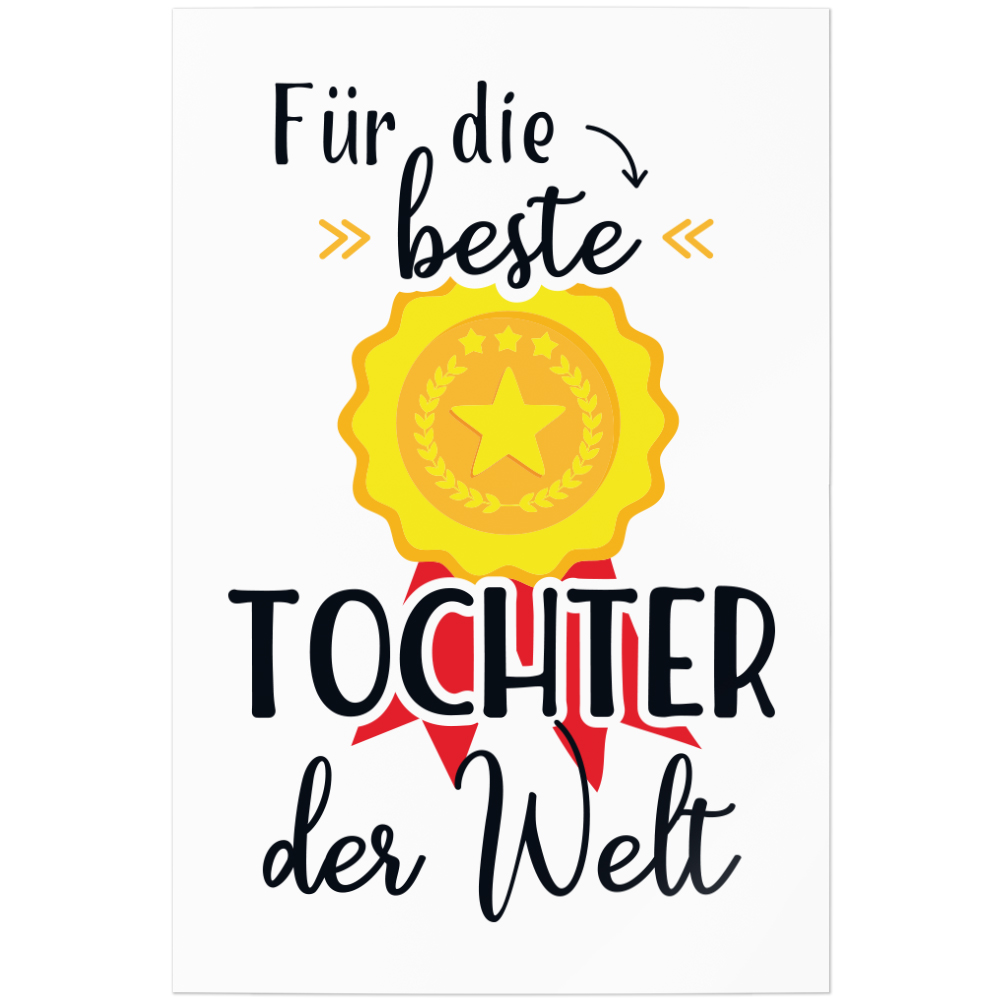 Für die beste Tochter der Welt 11001006484 | eBay.de