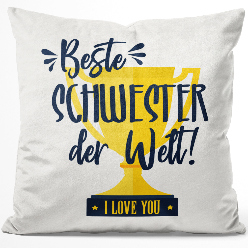Beste Schwester der Welt! I LOVE YOU 14001002215 | eBay.de